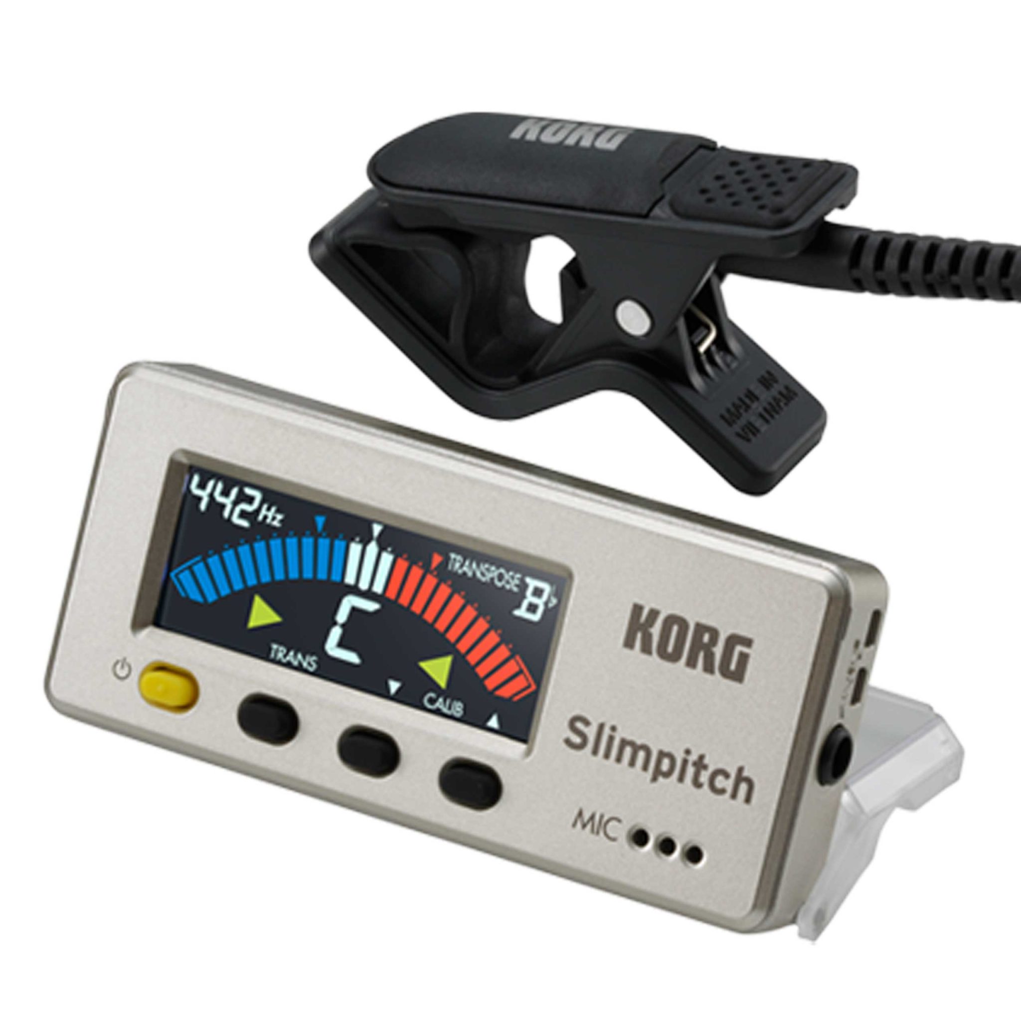 Korg Slimpitch Chromatic Tuner with Microphone | Eight Tones Store