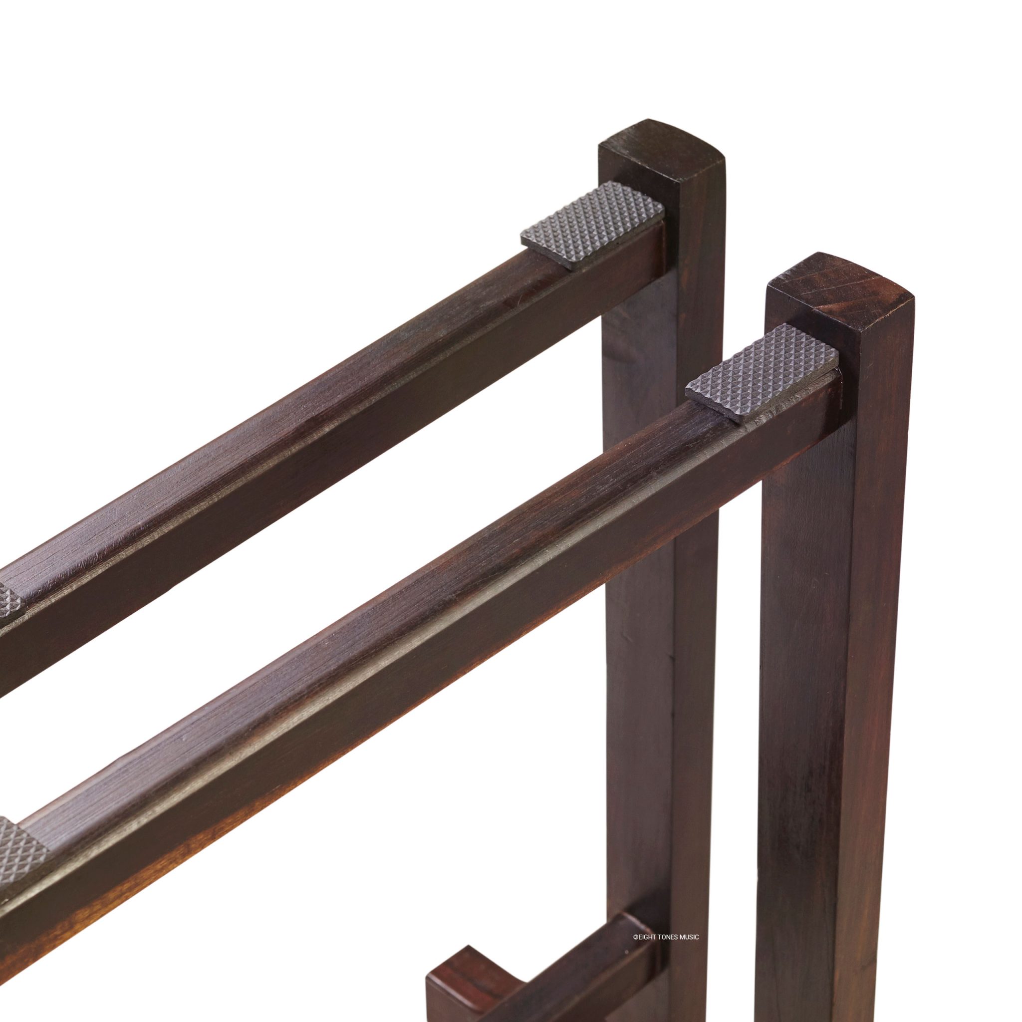 Inverted T Shape Hei Tan Wood Guzheng Stands | Eight Tones Store