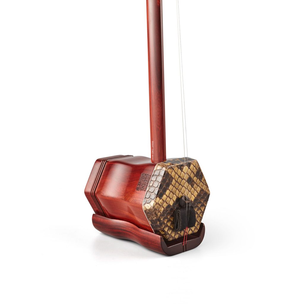 Zhang Lian Jun African Violet Sandalwood Dragon Head Erhu