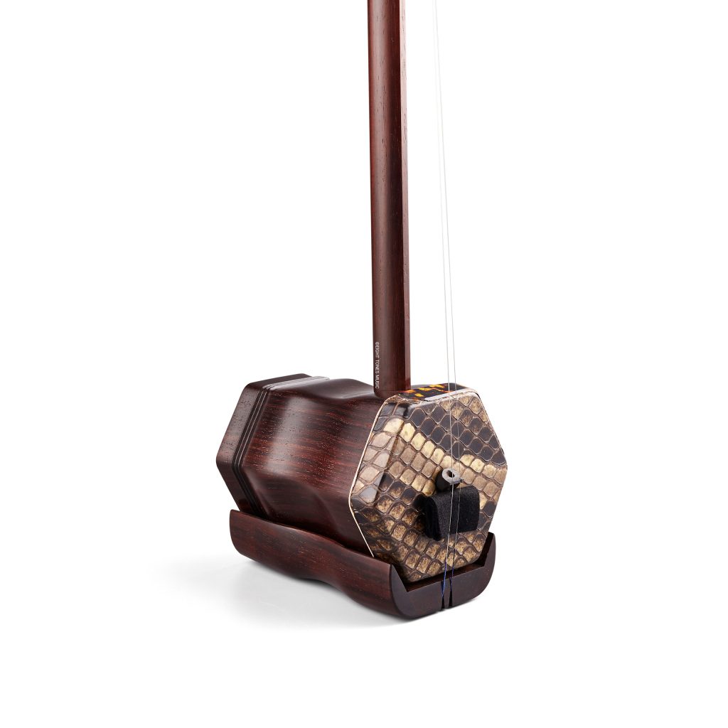 Zhang Lian Jun 1st Grade Aged Rosewood Yunnan Skin Erhu