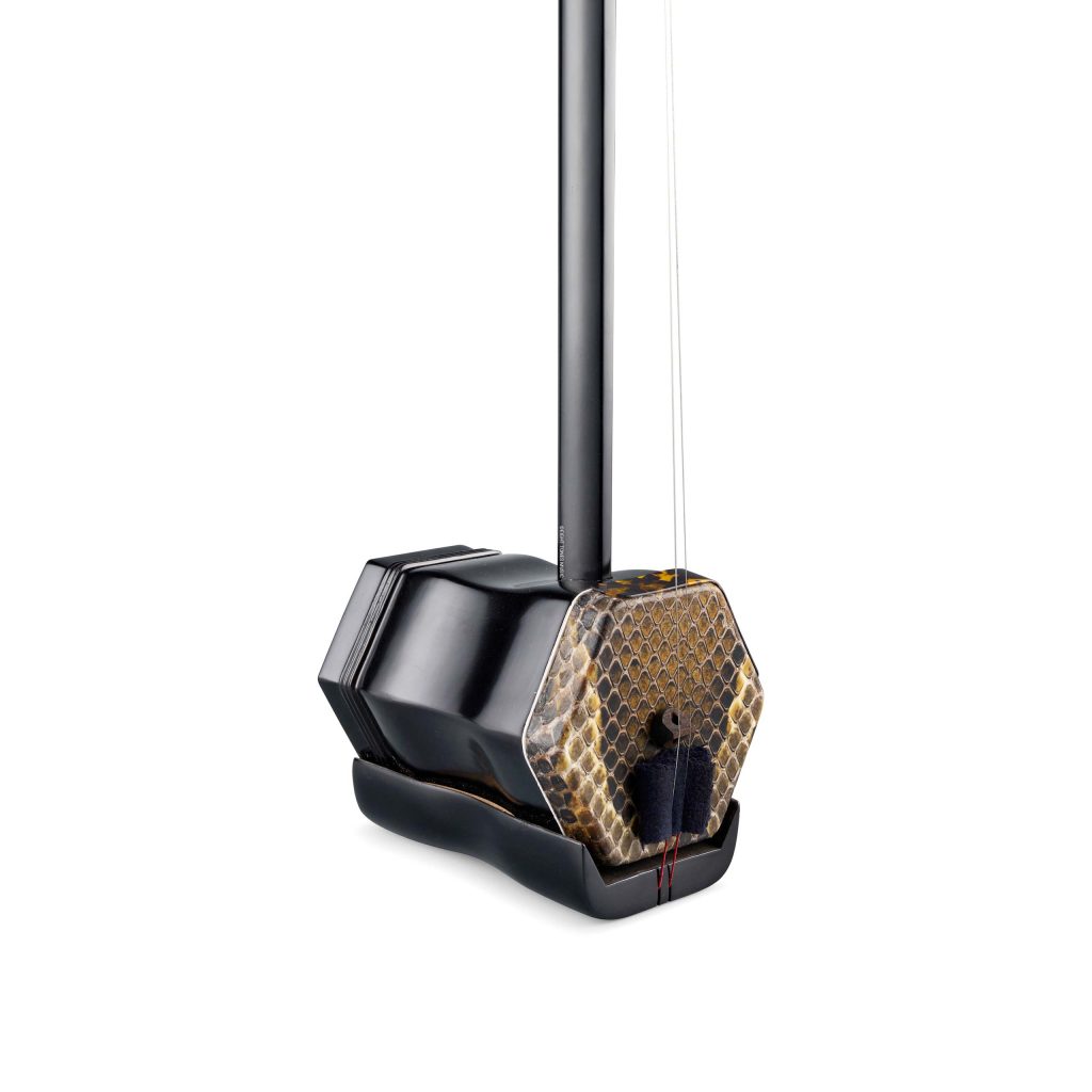 Bo Yue Model 300 Black Lacquered Hardwood Erhu
