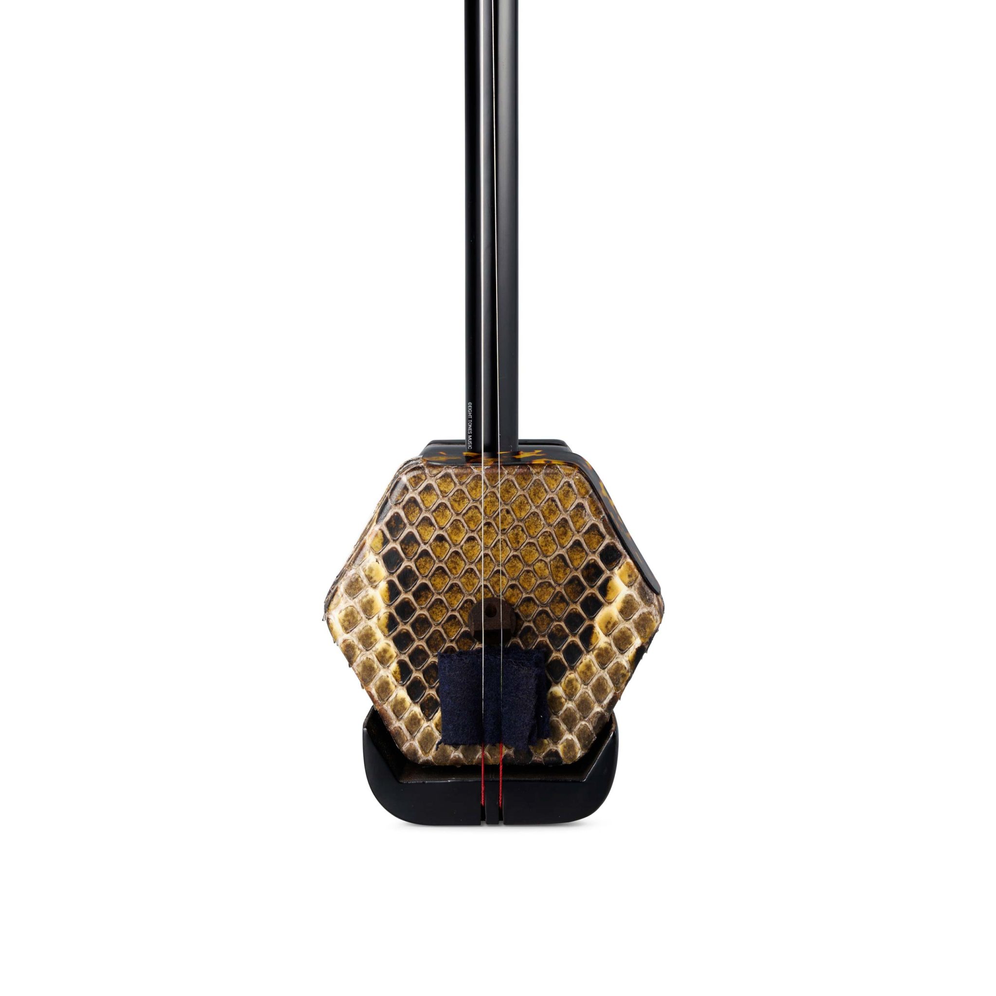 Bo Yue Model 300 Black Lacquered Hardwood Erhu