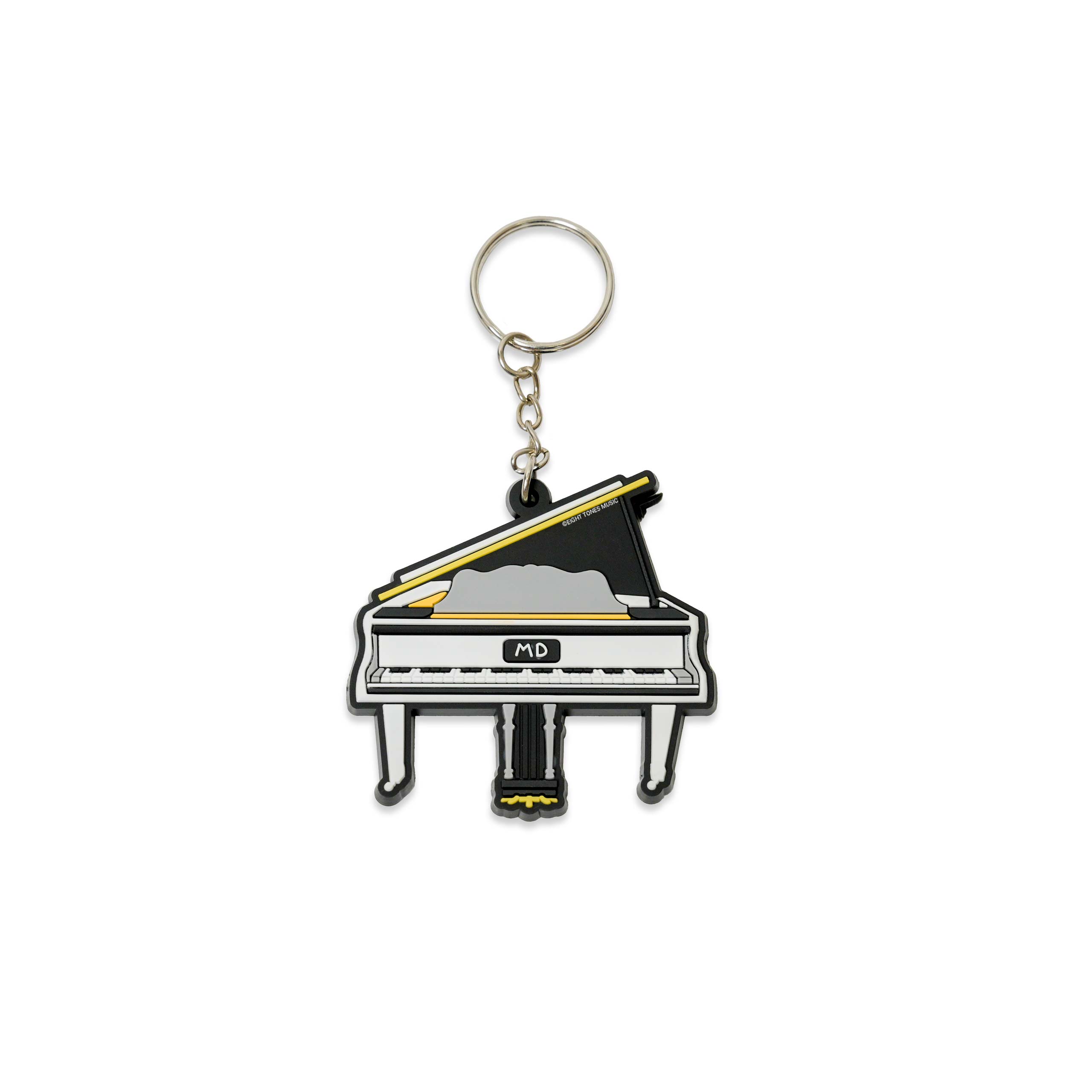 Rubber Piano Keychain | Eight Tones Store