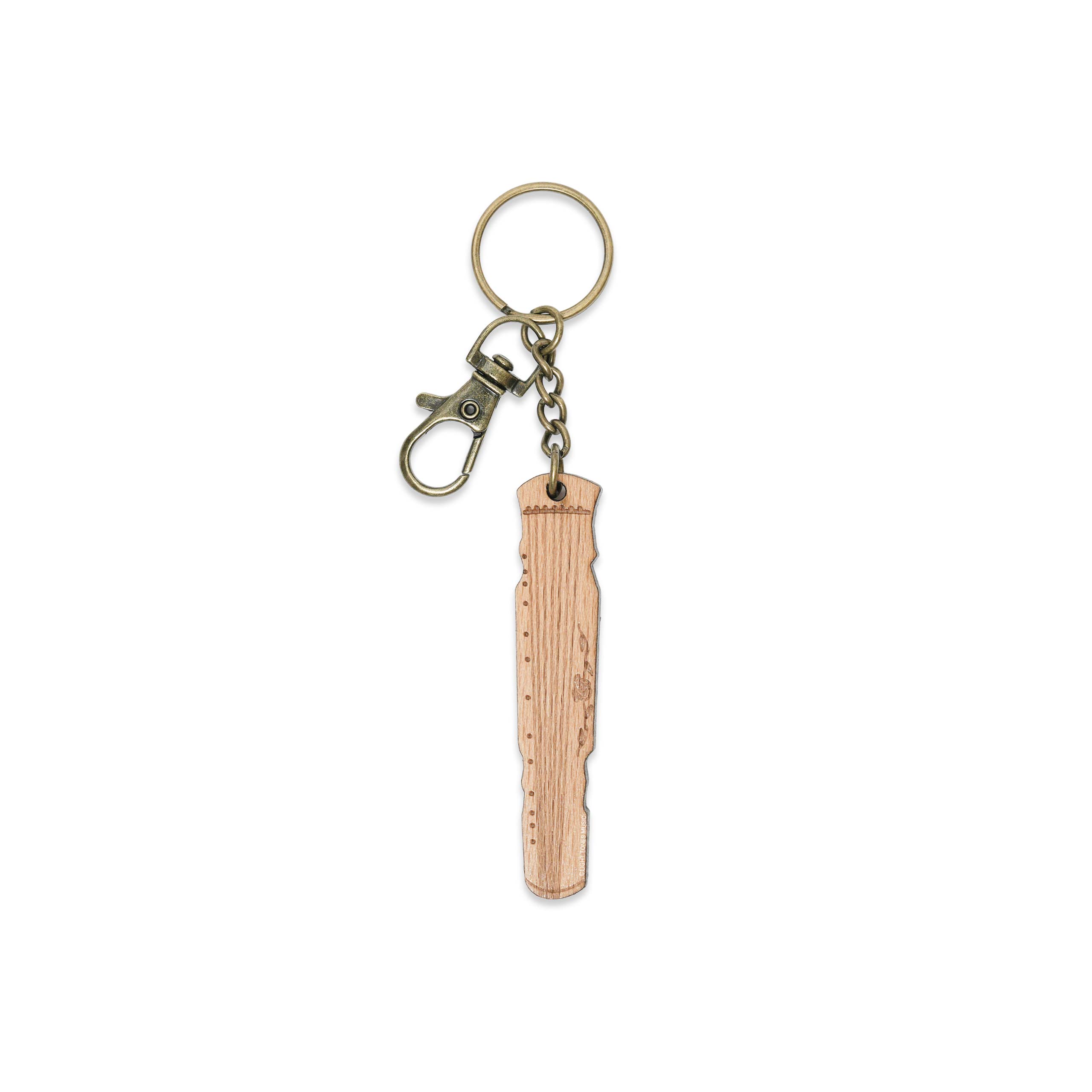 Wooden Guqin Keychain | Eight Tones Store